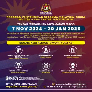 MALAYSIAN SPACE AGENCY (MYSA) – MOSTI