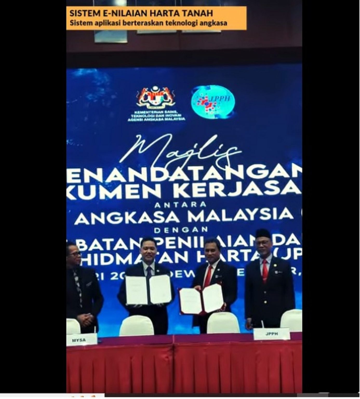 MALAYSIAN SPACE AGENCY (MYSA) – MOSTI