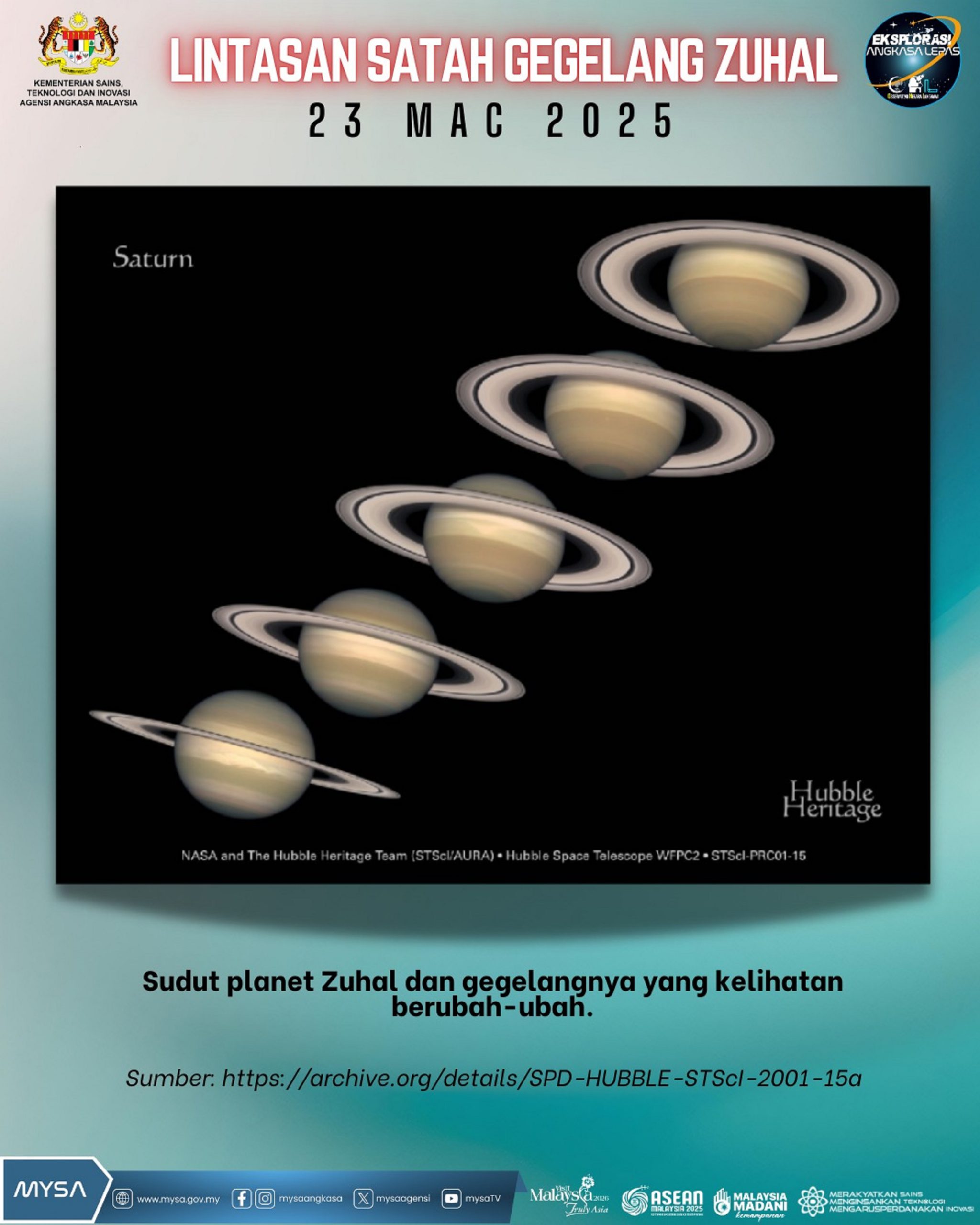 TELESKOP MYSA 2025 11 – MALAYSIAN SPACE AGENCY (MYSA)