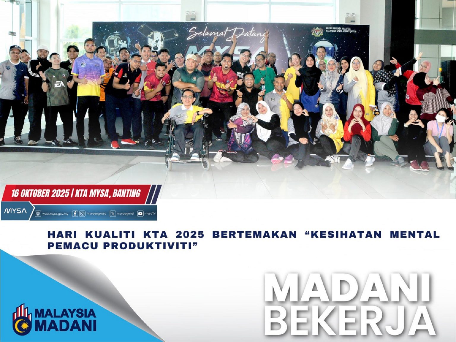 MALAYSIAN SPACE AGENCY (MYSA) – MOSTI